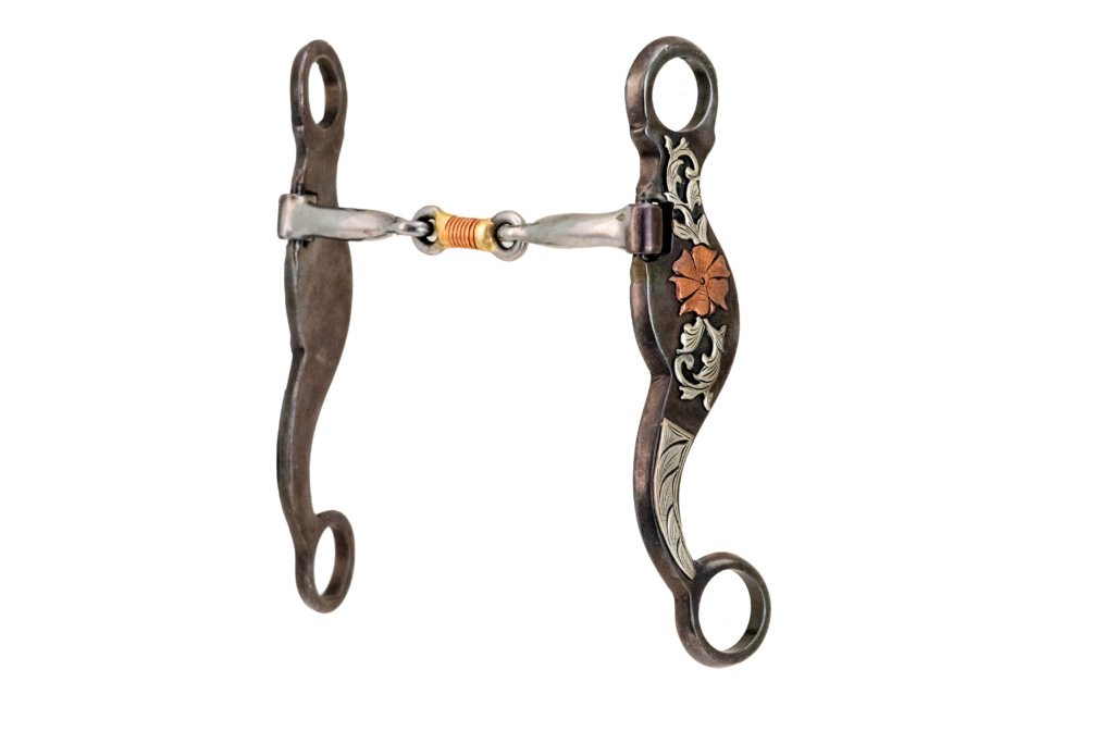 Desert Rose Dog Bone Bit - Cowboy Tack