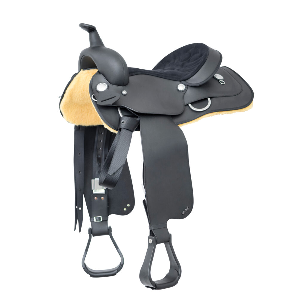 Wintec Semi Quarter Horse Synthetic Saddle - Cowboy Tack